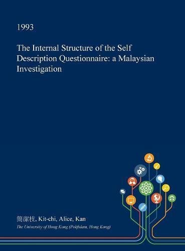 Buy The Internal Structure of the Self Description Questionnaire: A ...