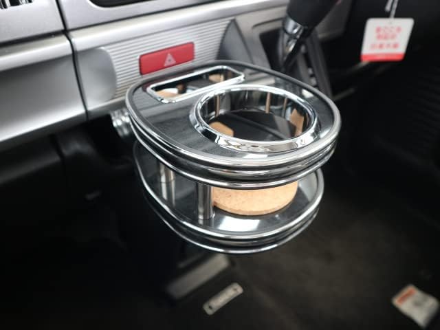 Amazon | 限定品 MK53Sスペーシアギア（18/12～） シフトノブ横カップホルダー ブラックウッド ブラックフルメッキ | シフトノブ | 車＆バイク