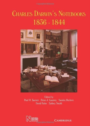 Charles Darwin's Notebooks, 1836-1844: Geology, Transmutation of ...