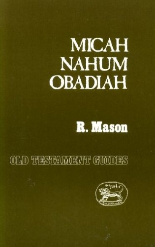 Nicah, Nahum, Obadiah: Mason, R.: 9781850757023: Amazon.com: Books