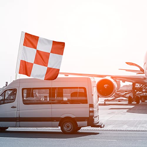 Snapklik.com : Heavy Duty Airport Flag 30 X 30 Inch Safety Marking ...