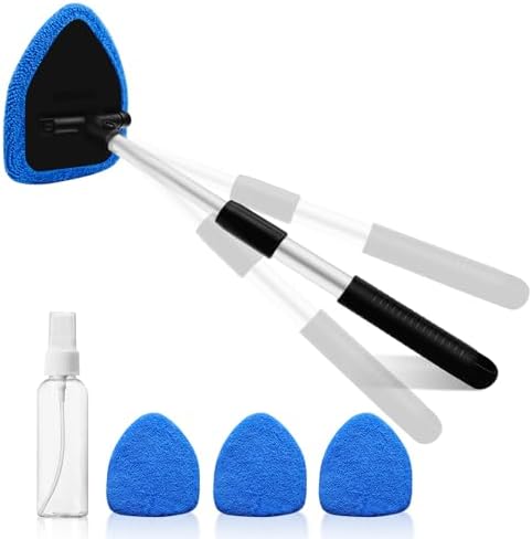 JNBGTU Car Window Cleaner Kit, Multifunctional Expandable Windscreen ...
