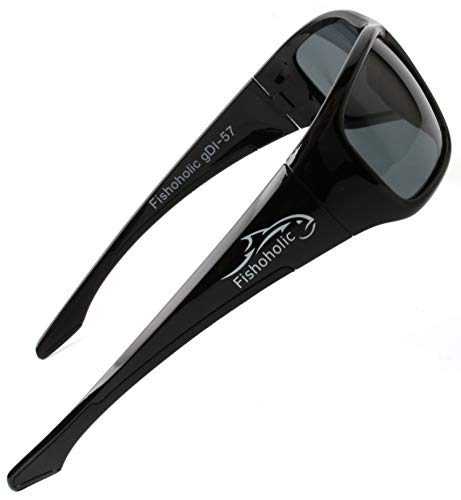 Buy Fishoholic Polarized Fishing Sunglasses (6 Color Options) L/XL ...