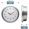DL Wall Clock & Hidden Safe Box in One - 10inch Wall Safe Clock ...