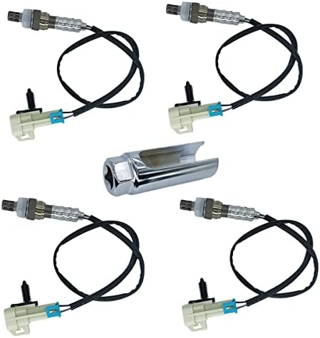 O2 Oxygen Sensor Upstream Downstream 4Pcs Compatible with Silverado ...