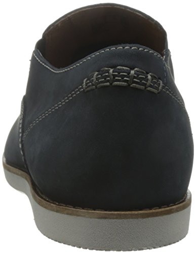 Buy Clarks Men's Franson Stride Blue Nubuck Leather Clogs and Mules - 9 ...