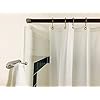 Amazon.com: Jenacor Plastic Shower Rod Protector | Brown, 1 inch x 59 ...