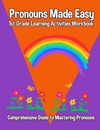 1st Grade Language Arts Workbook Pronouns Made Easy: A Comprehensive ...