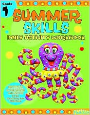Summer Skills Daily Activity Workbook: Grade 1 (Flash Kids Summer ...