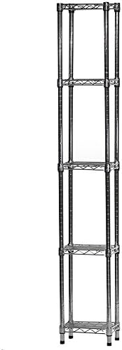 Amazon.com: Shelving Inc. 12" d x 12" w x 96" h Chrome Wire Shelving ...