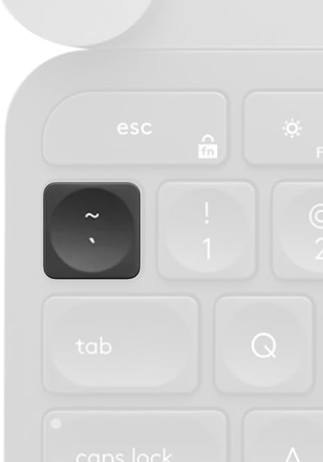 Amazon.com: Single Keycap for Logitech Keyboard Craft/MX Keys S/MX Keys ...