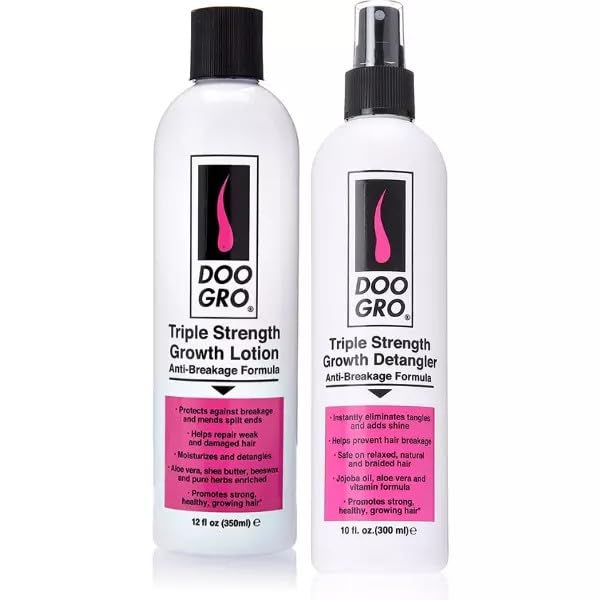 Amazon.com : DOO GRO Triple Strength Growth Lotion & Detangler Set ...