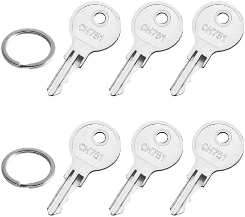 Amazon.com: CH751 751CH Controller Door Keys for T-Handles Side Boxes ...