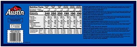 Amazon.com: Austin, Cookies Crackers, Variety Pack, 68.4 (45 Packs) (2 ...