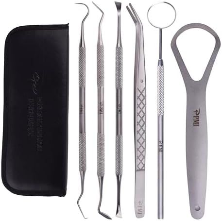 Amazon.com: Dental Hygiene Kit - Calculus & Plaque Remover Dental Tool ...