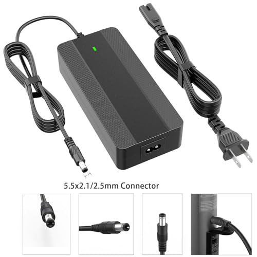 54.6V 2A Charger for 48V Lithium Battery - Compatible with Razor ...