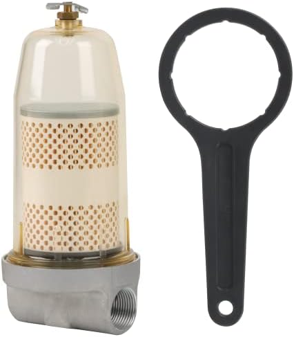 Amazon.com: LELEHOKA 496 Fuel Tank Filter Assembly Replacement for Gasoline and Diesel Water ...