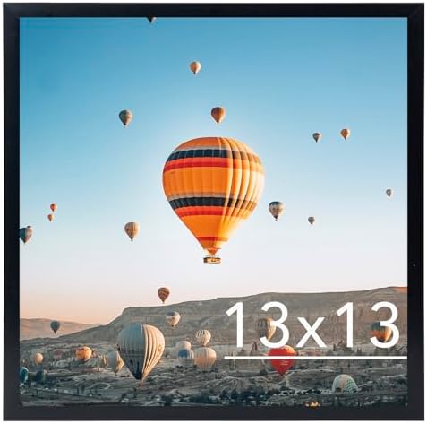 Amazon.com - JCJMY 13x13 Picture Frame Black for Wall Hanging, Wall ...