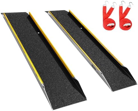 Amazon.com: BEJONI 4' Shed Ramps, Aluminum Loading Ramps for Riding ...