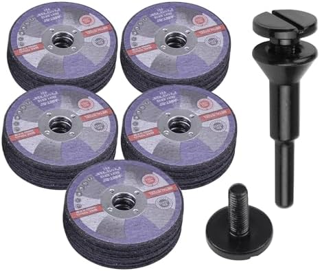 Sysarua 50 Pack 2 Inch Die Grinder Cut-Off Wheel and 3/8 in Arbor Hole ...