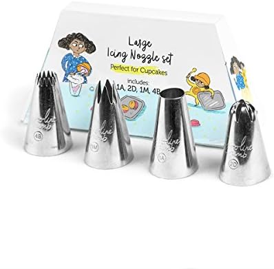Large Icing Piping Nozzles for Decorating Cake Baking Cookie Cupcake ...