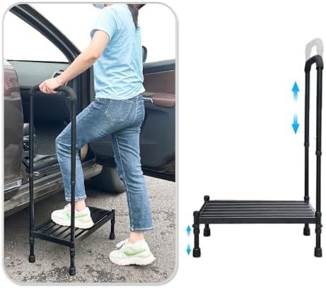 Amazon.com: Medical Step Stool with Handle SUV Car Elderly Handicap ...