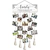 Amazon.com: Vintage Rustic Style Wood Hanging Photo Display Wall ...
