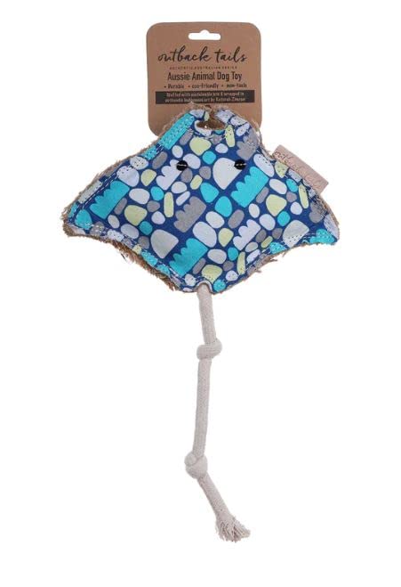Outback Tails – Sheree Stingray (Puli Puli Blue) – Keturah Zimran Toy for Dogs – BigaMart