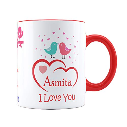 Buy I Love You Asmita & Tea Gift for Girlfriend,Boyfriend,Husband,Wife ...