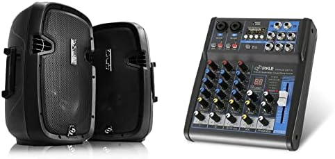 Amazon.com: Pyle Wireless Portable PA System - Bluetooth Compatible ...