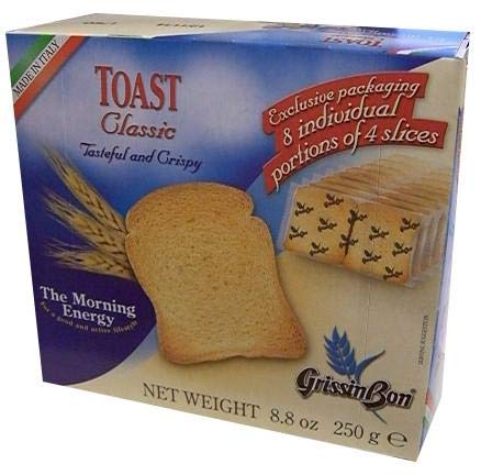 Amazon.com: Toast Rusks Traditional (GrissinBon) 250g