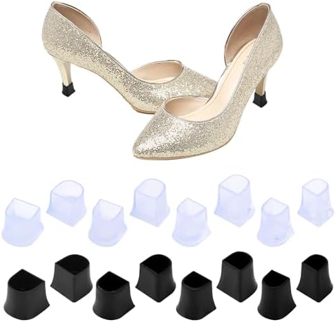 Amazon.com: 8 Pairs High Heel Protectors, 4 Sizes Heel Repair Stoppers ...
