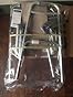 Drive Medical 10210-1 2-Button Folding Walker with Wheels, Rolling ...