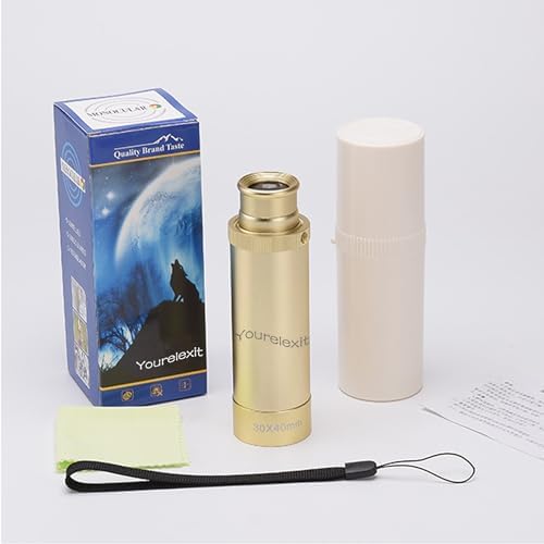 Amazon.com : Pirate Monocular Telescope, 25x30 High Powered Zoomable ...