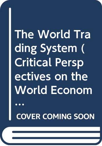 World Trading System V 4: Howse, Robert: 9780415123686: Textbooks ...