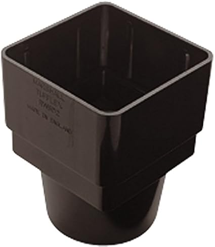 Black Square Guttering and Downpipe - Gutter and Pipe Fittings - Square ...