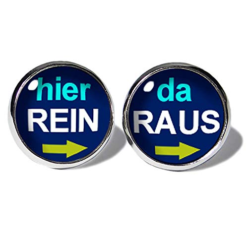 Hier Rein Da Raus Ohrringe