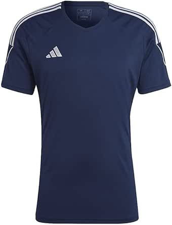 Amazon | [アディダス] サッカー 半袖 Tシャツ ティロ 23 リーグジャージー ETX37 メンズ チームネイビーブルー/ホワイト ...