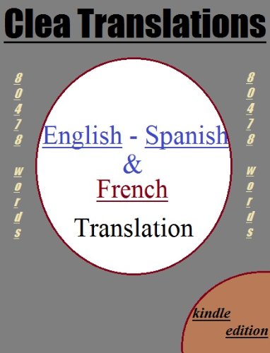 English To Spanish and French Translation - Kindle edition by ...