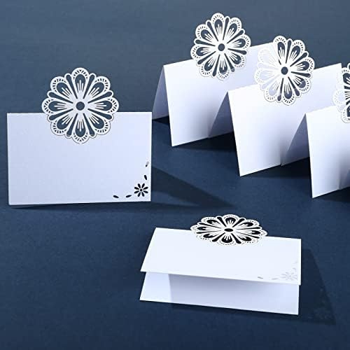 Wedding Place Cards, 80pcs Table Name Place Cards for Table Setting ...