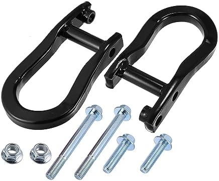 Amazon.com: X AUTOHAUX Left Right Front Recovery Tow Hooks Kit 84072463 ...