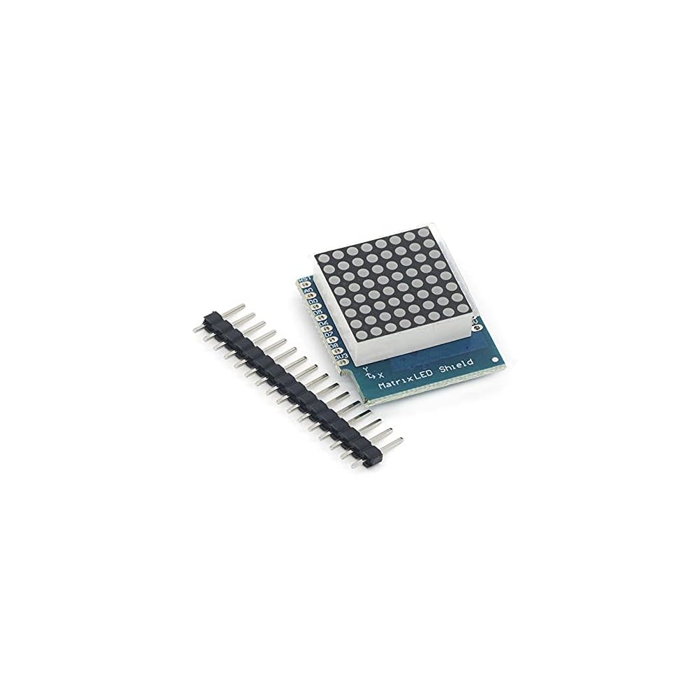 Buy Matrix LED Shield V1.0.0 for WEMOS D1 Mini Digital Signal Output ...