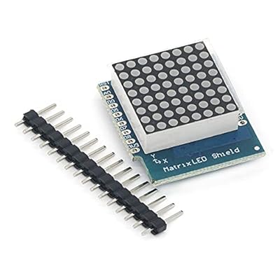Buy Matrix LED Shield V1.0.0 for WEMOS D1 Mini Digital Signal Output ...