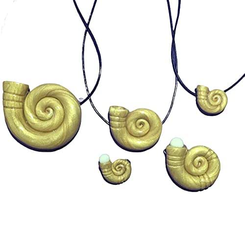 Amazon.com: Ursula Jewelry - Ursula Golden Seashell Necklace for Ursula ...