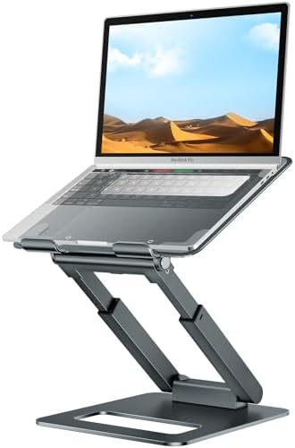 Amazon.com: Mount-It! Adjustable Height Laptop Stand for MacBook Pro ...