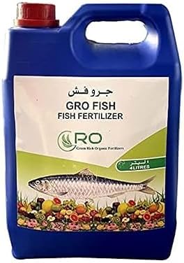 GRO FISH Fish Based Liquid Organic Matter 29% Fertilizer Rich Nutrients ...