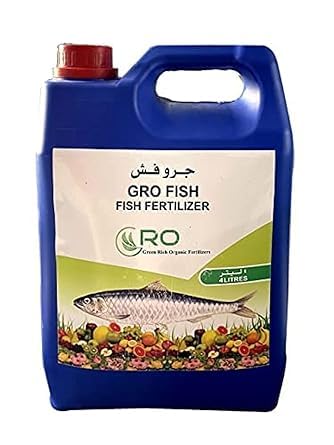 GRO FISH Fish Based Liquid Organic Matter 29% Fertilizer Rich Nutrients ...