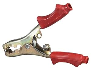 Durite Crocodile Clips 40 Amp (1 Pair, 1 x Red & 1 x Black) : Amazon.co ...