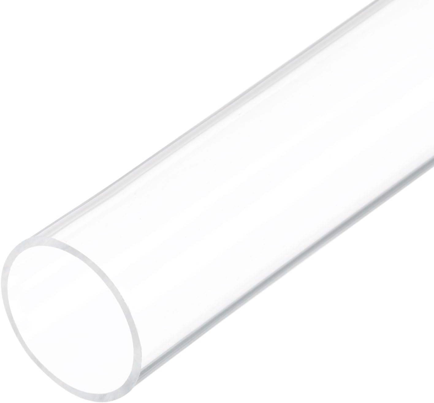 Amazon.com: Rebower 12" Clear Plastic Rigid Pipe 44mm x 50mm(1 3/4" x 2 ...
