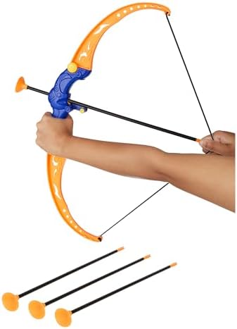 Amitasha Plastic Archery Bow And Arrow Toy Set With Target Board ...